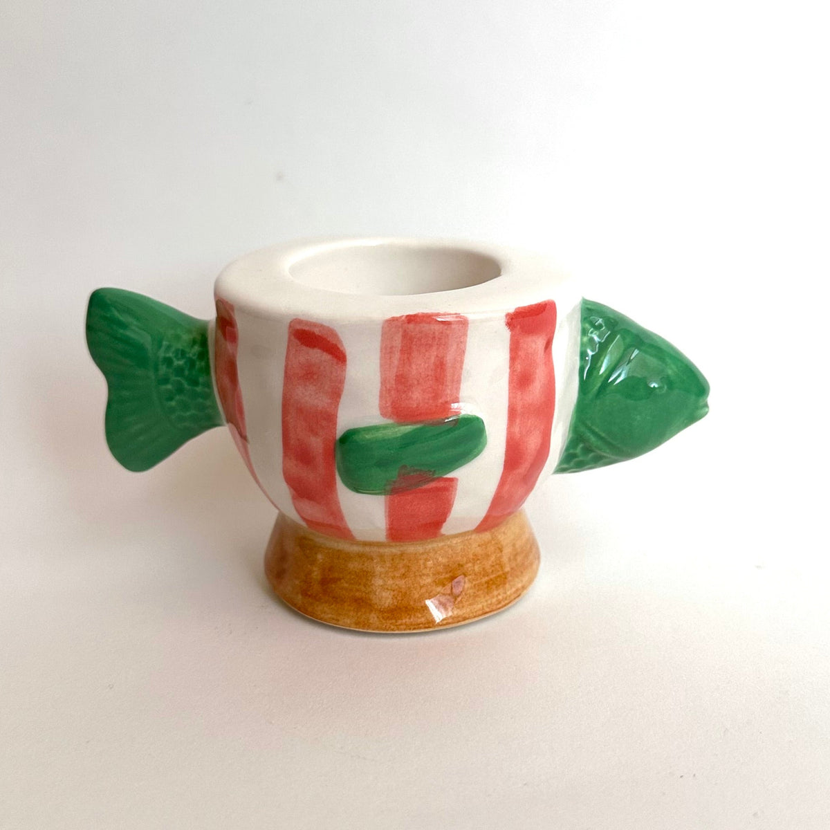 Hand Painted Fish Candlestick Holder – Verandah shop