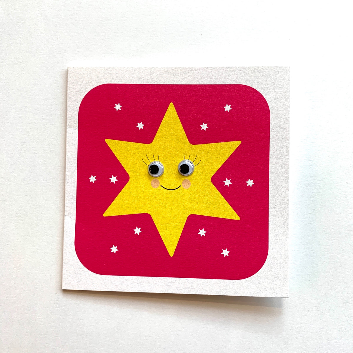 Googly Eye Star Greeting Card – Verandah shop